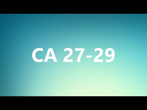 CA 27-29 - Medical Definition and Pronunciation