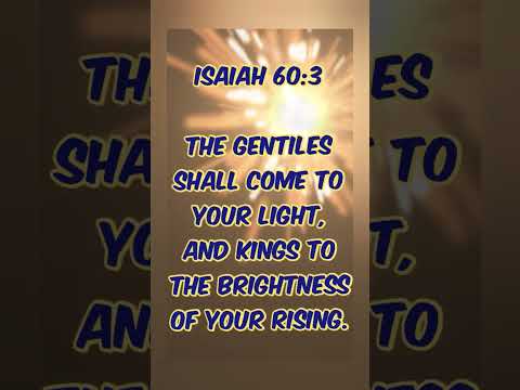 Isaiah 60:3 English