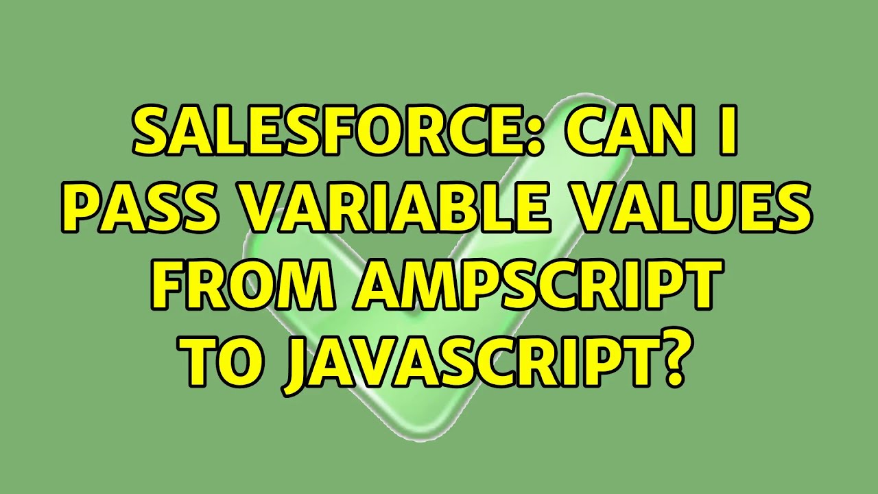 Salesforce: Can i pass variable values from ampscript to javascript?