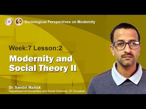 Modernity and Social Theory II