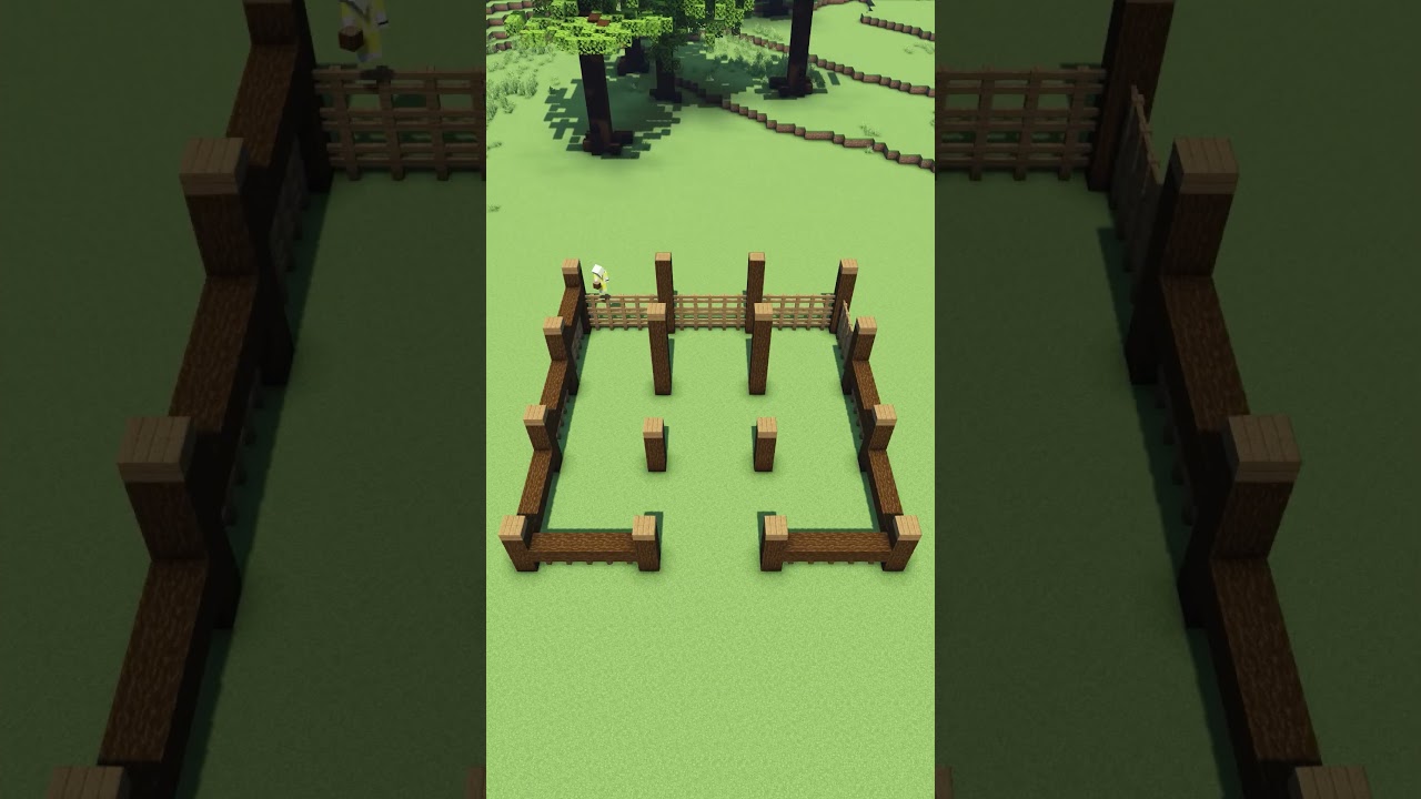 Minecraft Farm Design🌞 #shorts