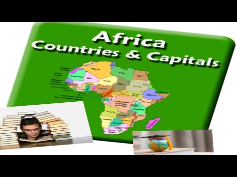 Capitals of African Countries with Map /Countries of Africa /How Many Countries of Africa/Africa Map