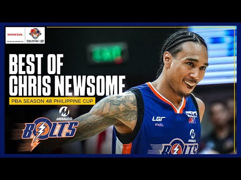 BEST OF CHRIS NEWSOME ⚡ | PBA SEASON 48 PHILIPPINE CUP | HIGHLIGHTS