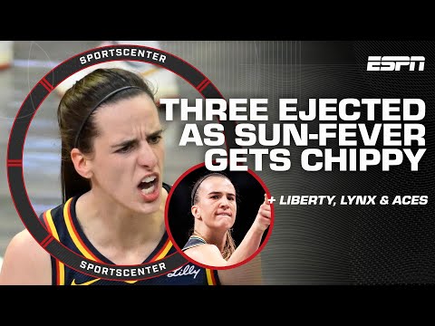 Caitlin Clark & Sabrina Ionescu HOOPIN' 💪 + Fever coach CALLS OUT 'bad officiating' | SportsCenter