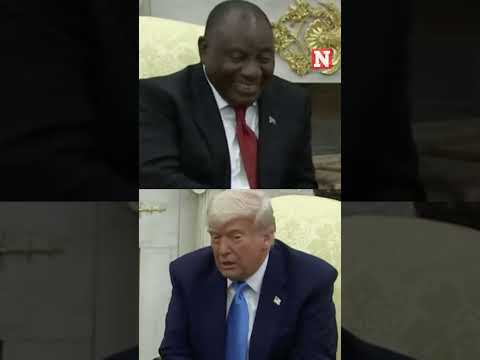 Ramaphosa Teases Trump: 'I Don't Have A Plane To Give You'