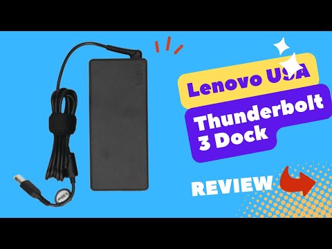 Lenovo ThinkPad Thunderbolt 3 Dock Gen 2: Dual UHD 4K Display Powerhouse