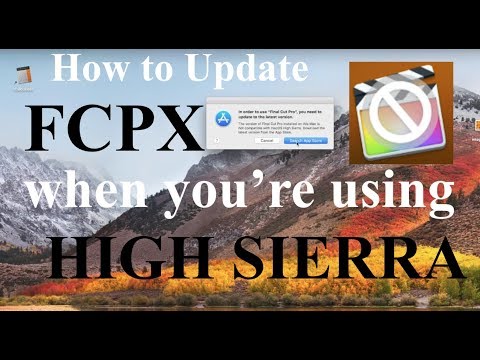 how to use final cut pro (torrent) with High Sierra – Site Title