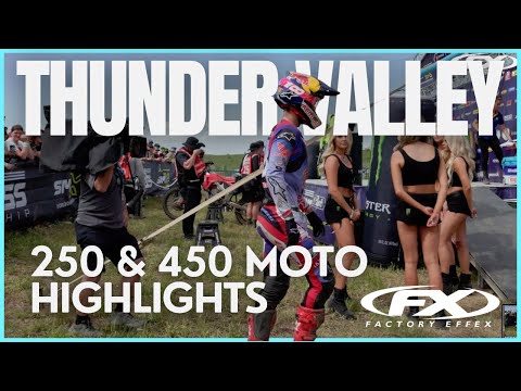 2025 Thunder Valley MX Highlights - 250's & 450's