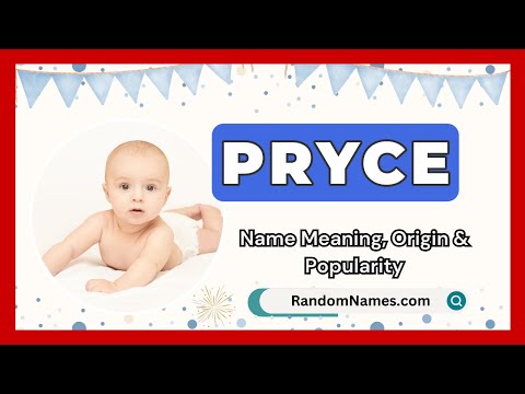 Pryce - Baby Boy Name Meaning, Origin & Popularity - RandomNames.com