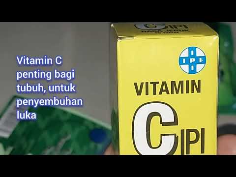 Vitamin C IPI | Suplemen kesehatan | Sariawan, penyembuhan luka | Antioksidan