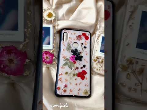 #coralpista resin phone cover customized resin floral phone case phone cover with imprint photos