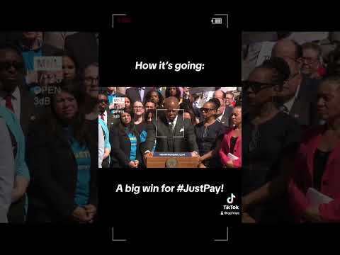 NYC Mayor Eric Adams Announces Win for #JustPay and Human Services Workers | Queens Community House
