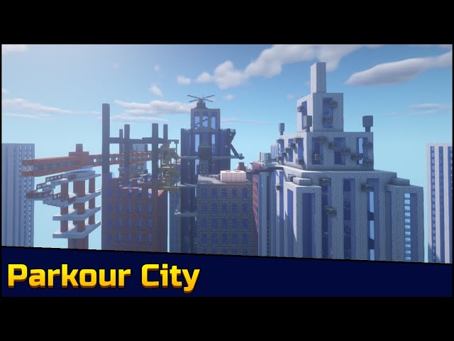 Pixel Gun 3D - Parkour City/Megalopolis/Parkour Minecraft Map