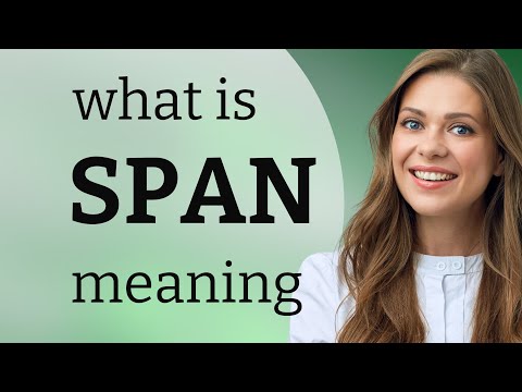 Span — SPAN definition