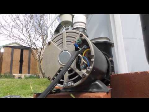 Replacing Pool Pump's power cord