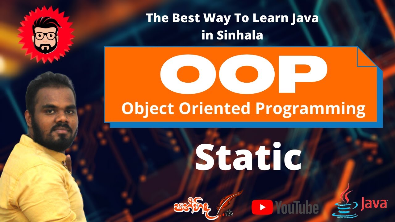 OOP 08 - Java Static in Sinhala