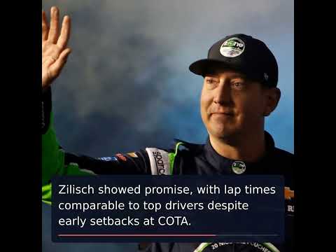 Kyle Busch's Encouraging Words for Connor Zilisch After COTA Debut