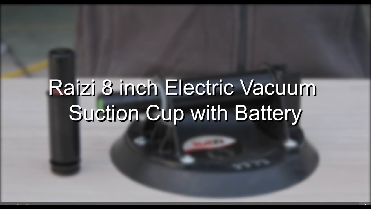 Brief tutorial: how to use Raizi Vacuum Suction Cup lifting materials