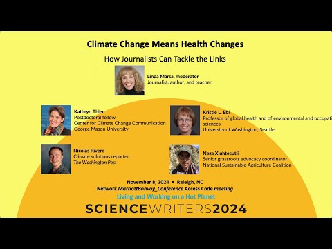 Climate Change Means Health Changes: How Journalists Can Tackle The Links