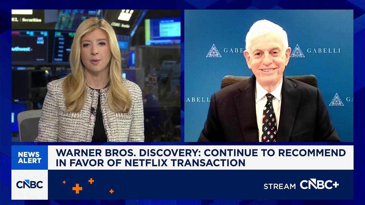 Billionaire investor Mario Gabelli on the battle for Warner Bros. Discovery