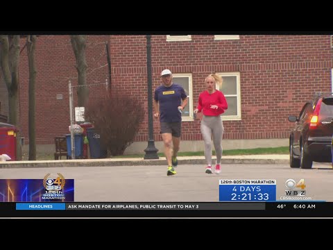 Boston Marathon Guided Runner Won't Meet Partner Until Just Before The Race