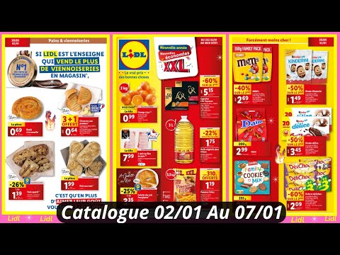 catalogue LIDL 1 du 02 Janvier 2025 ✅ Arrivage bricolage PARKSIDE 🛠Promos SILVERCREST 🔥