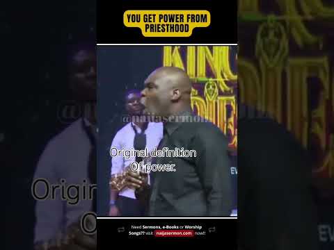 Original definition of power #apostlejoshuaselman