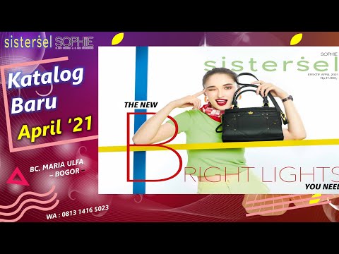 Katalog Baru SISTERSEL Sophie Paris April 2021 order product by WA 081314165023