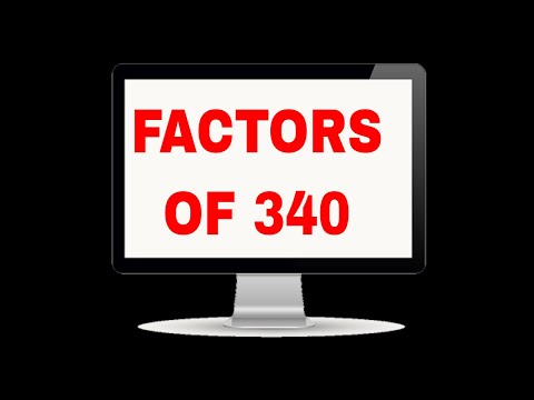 Factor of 340