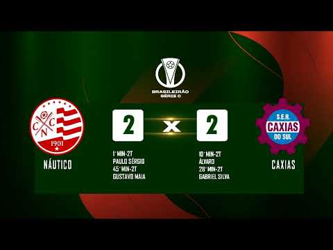 Gols Náutico x Caxias | 8 Rodada | Brasileirão Série C 2024
