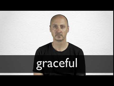 How to pronounce GRACEFUL in British English