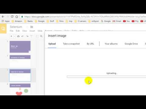 How to insert gif image in Google slides