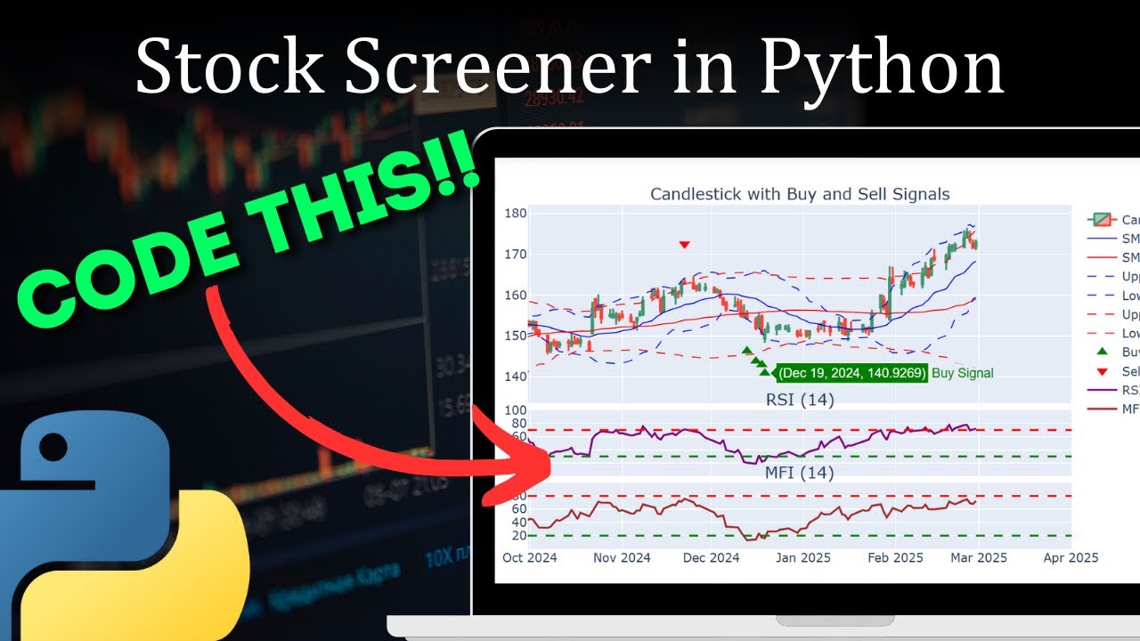 How to Make a Stock Screener in Python - COMPLETE Coding Tutorial
