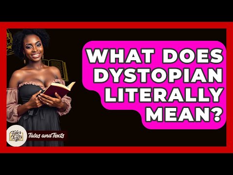 What Does Dystopian Literally Mean? - Tales And Texts