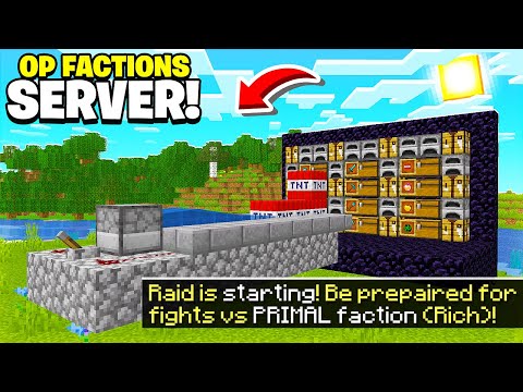 BRAND NEW OP FACTIONS SERVER 2021! ⚔️ | Minecraft Factions