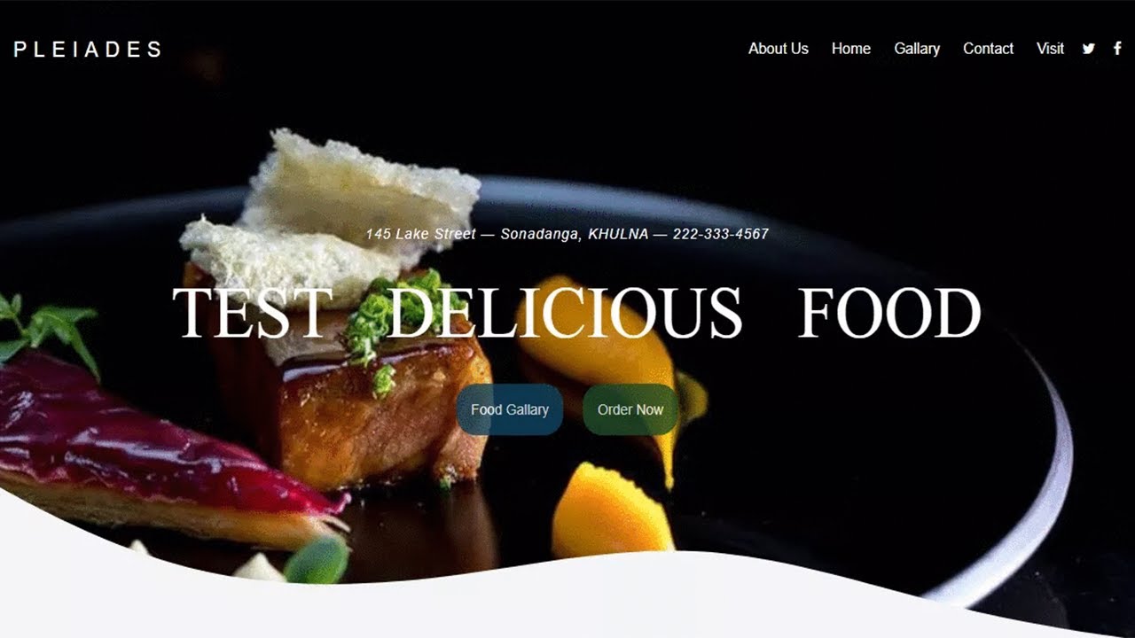 How to create a Landing Page using HTML, CSS and BOOTSTRAP |Simple and Beautiful Landing Page
