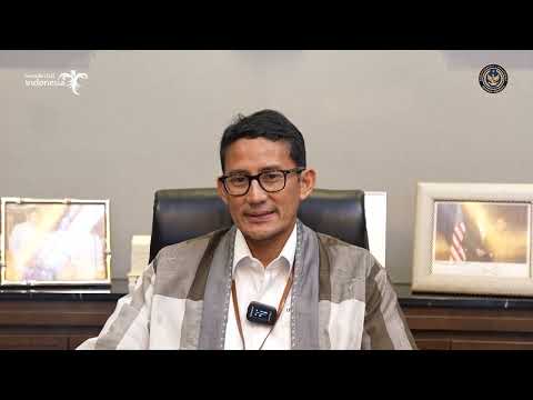 Sambutan dan pesan dari Bapak Menteri Kementerian Pariwisata dan Ekonomi Kreatif untuk Connx