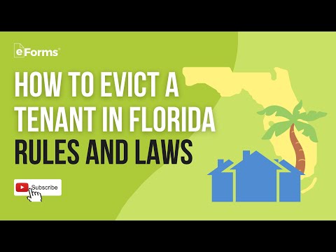 How to Evict a Tenant In Florida