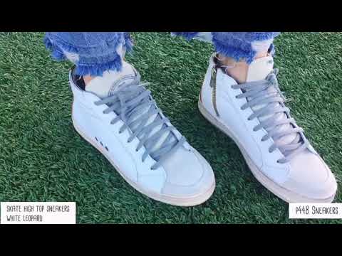 White Basic Sneakers! “P448” Italian Vintage