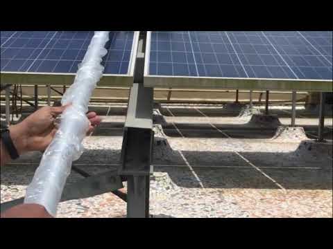 Solar Panel Cleaning System - Handheld Battery Operated Solar Panel ...