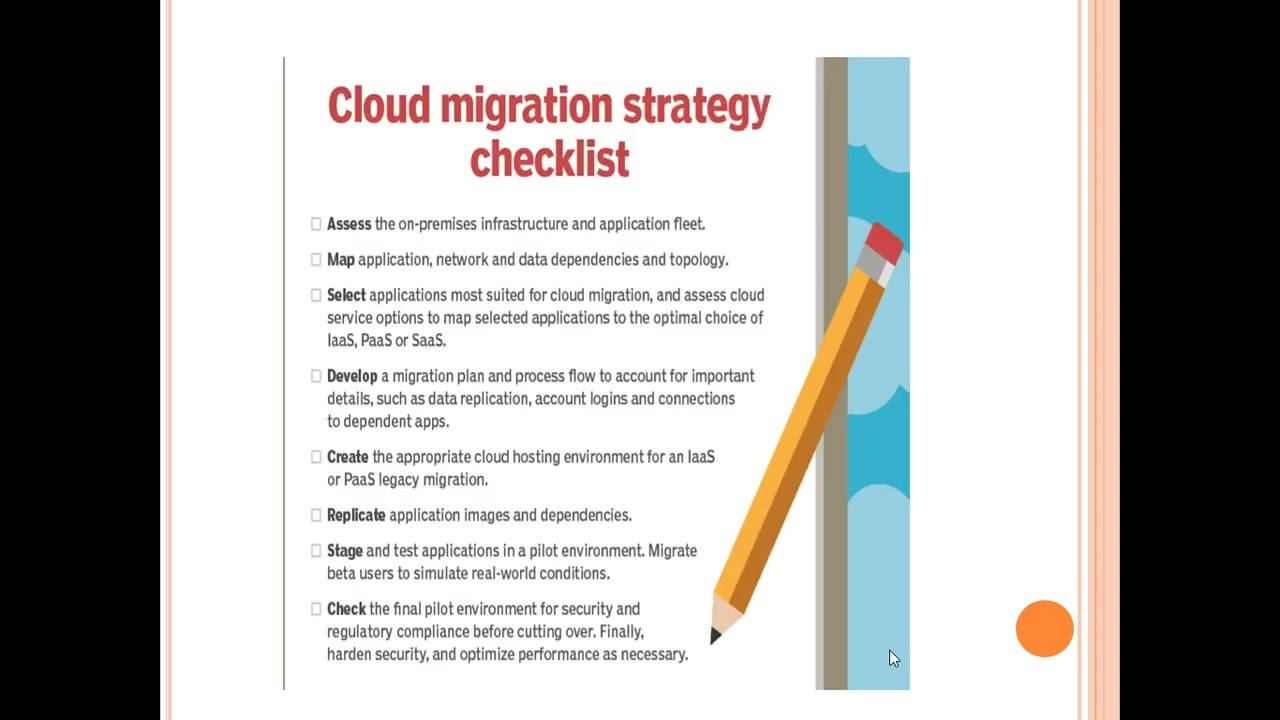 Cloud Computing- Migration Testing, Security, Checklist