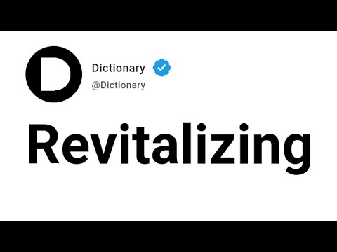 Revitalizing Meaning In English