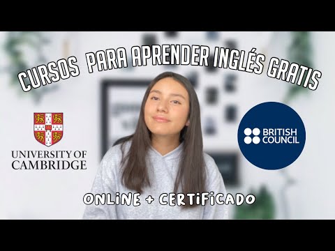 Cursos GRATIS para APRENDER INGLÉS 🇬🇧 ONLINE + CERTIFICADO: CAMBRIDGE, BRITISH COUNCIL