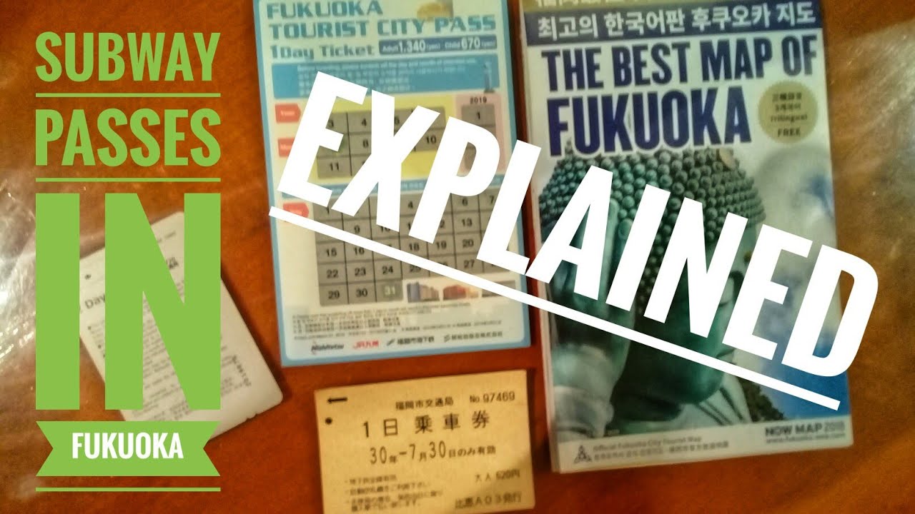 Fukuoka Subway Passes Explained