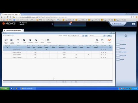 Print a timecard detail