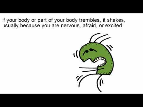 tremble meaning | Vocabulary for Kids | Children's Dictionary | Learn English Vocabulary
