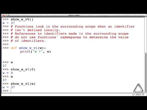 Unit 06 Video 3: Scope: Global Variables