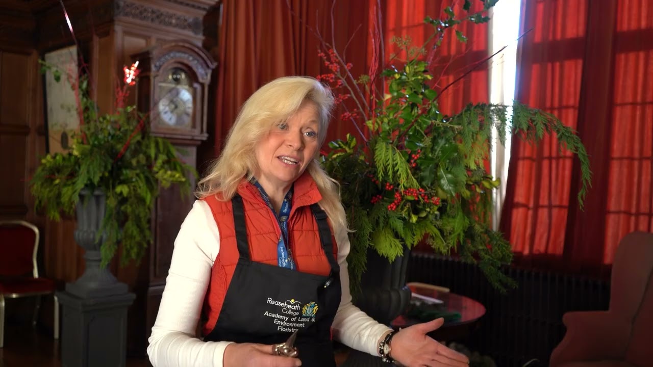 Reaseheath students decorate Arley Hall