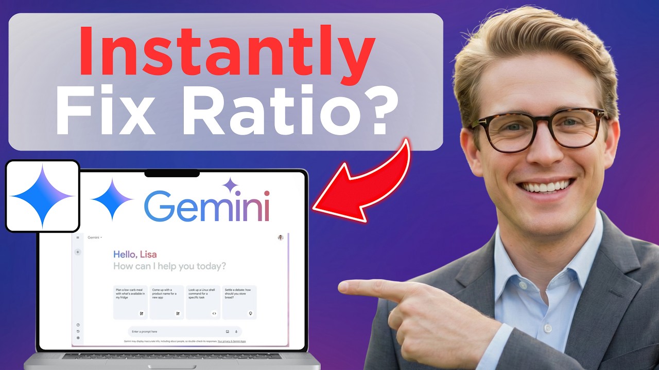 How to Instantly Fix Aspect Ratio Problems When Creating Images in the Google Gemini Windows App