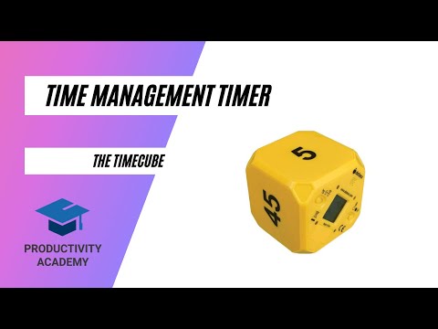 Time Management Timer - The TimeCube In Action